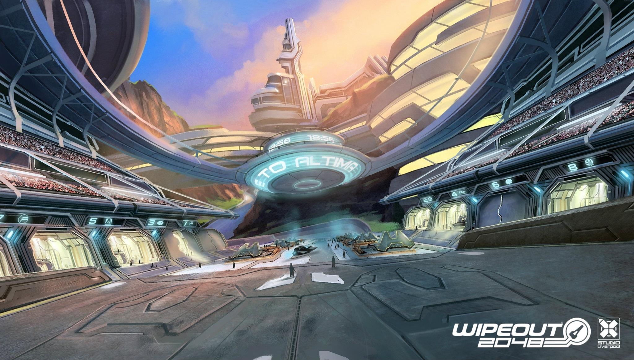 GaMusik | Concept arts wipEout 2048