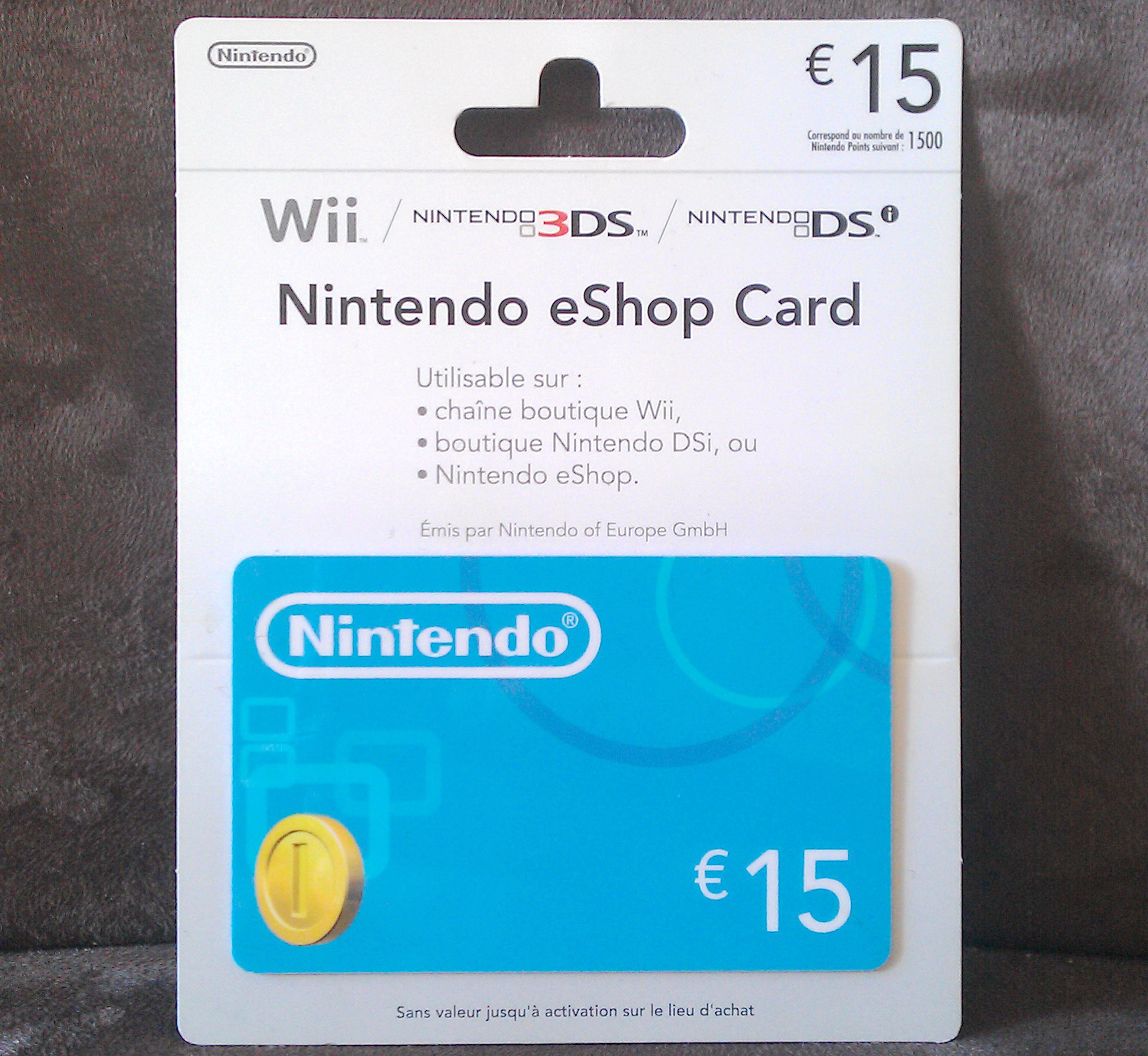GaMusik | Nintendo eShop Card 15€